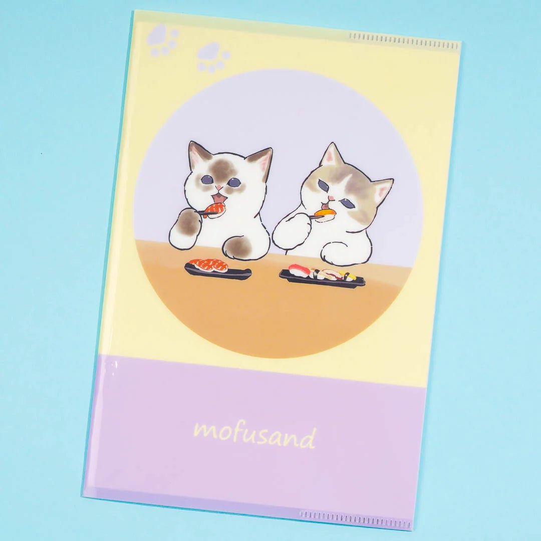"Mofusand Sushi" A5 Notebook – Rosey’s Kawaii Shop