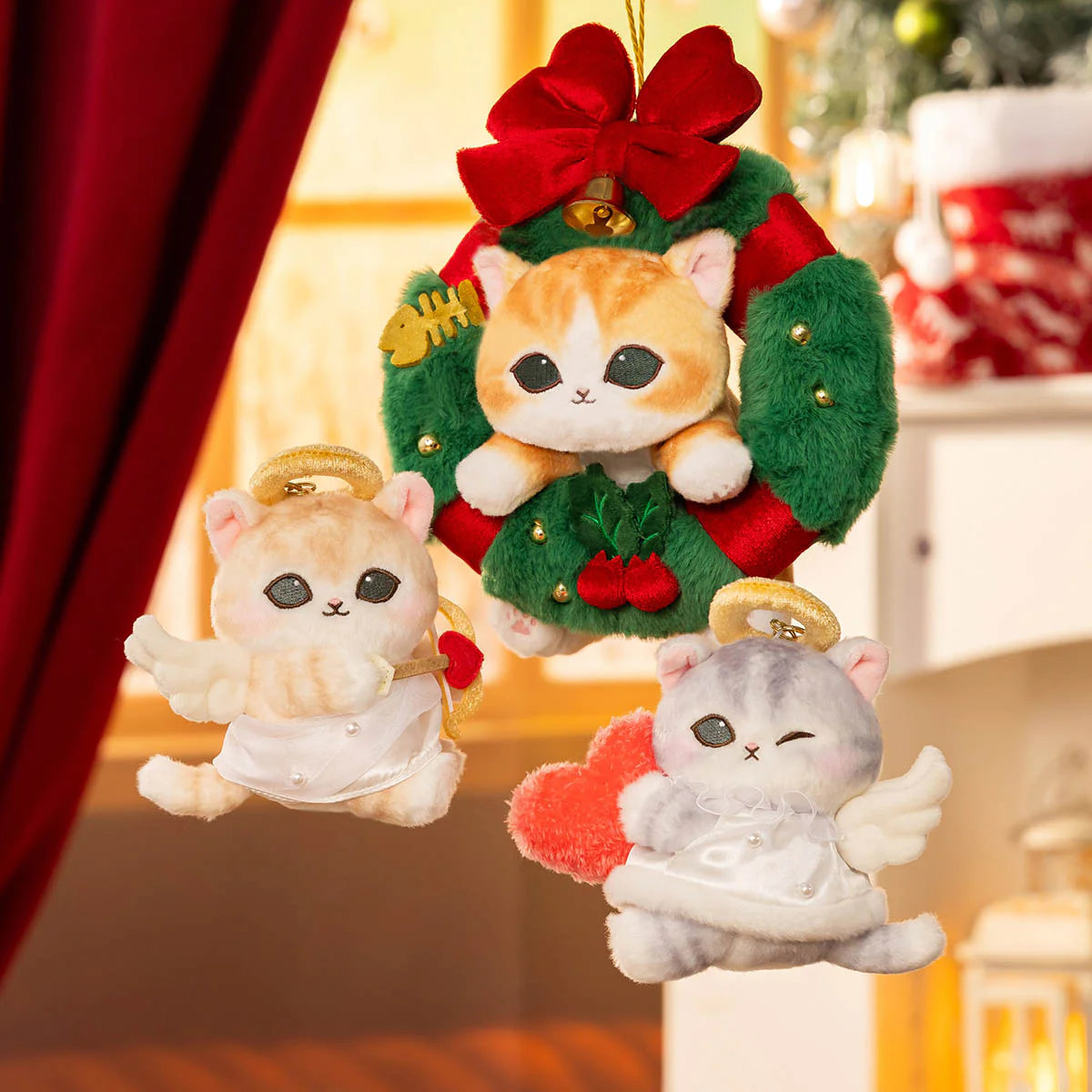 [ORANGE] "Mofusand Cupid & Angel Series" Plush Keychain – Rosey’s ...