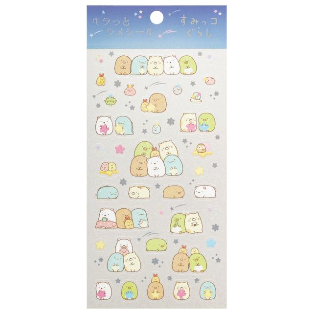 [BLUE / SUMIKKO GURASHI] "SAN-X Glitter Sticker Sheet" – Rosey’s Kawaii ...