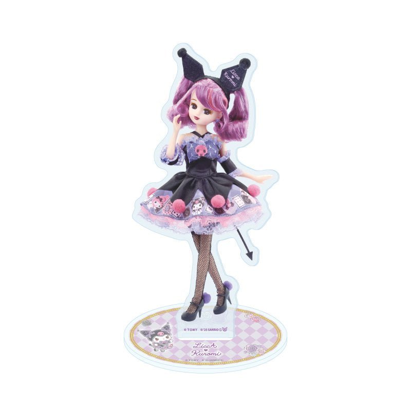 [KUROMI / FULL BODY] "LiccA x Sanrio" Acrylic Stand – Rosey’s Kawaii Shop
