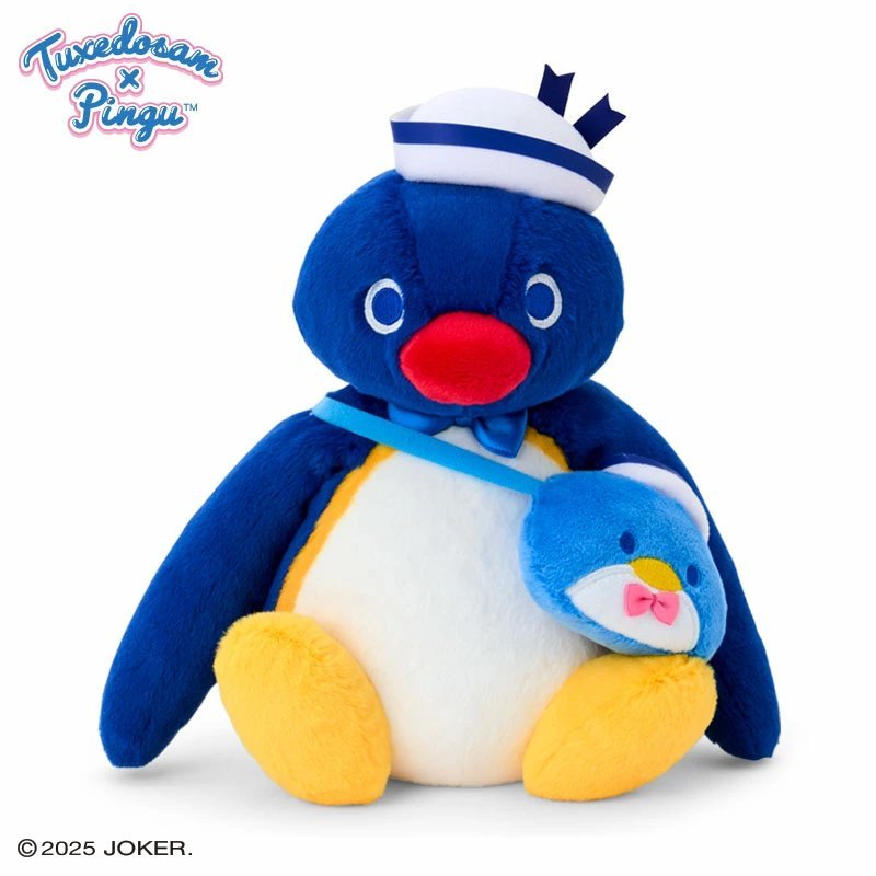 [PINGU] "Tuxedo Sam x Pingu" BIG Plush – Rosey’s Kawaii Shop