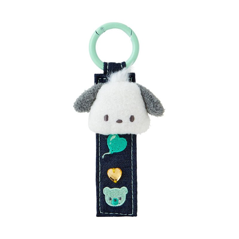 [POCHACCO] "Sanrio Denim Patch" Tag Keychain – Rosey’s Kawaii Shop