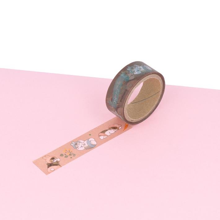 [RABBIT] "Mofusand" Transparent Masking Tape – Rosey’s Kawaii Shop