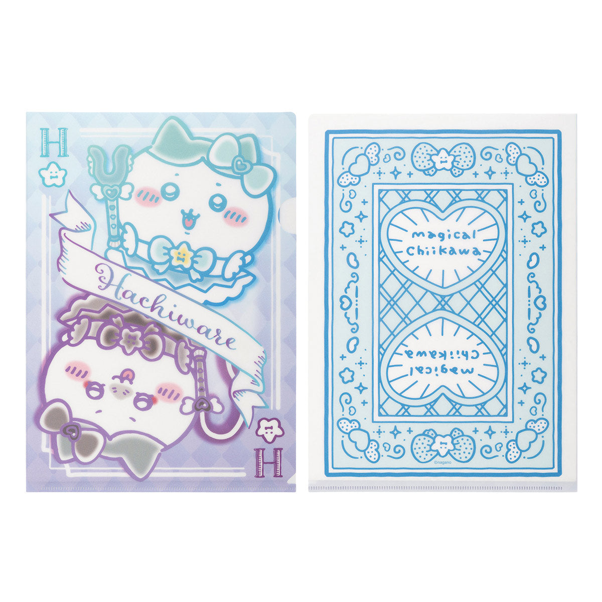 [HACHIWARE] "Chiikawa Magical Chiikawa Card" Clear File – Rosey’s ...