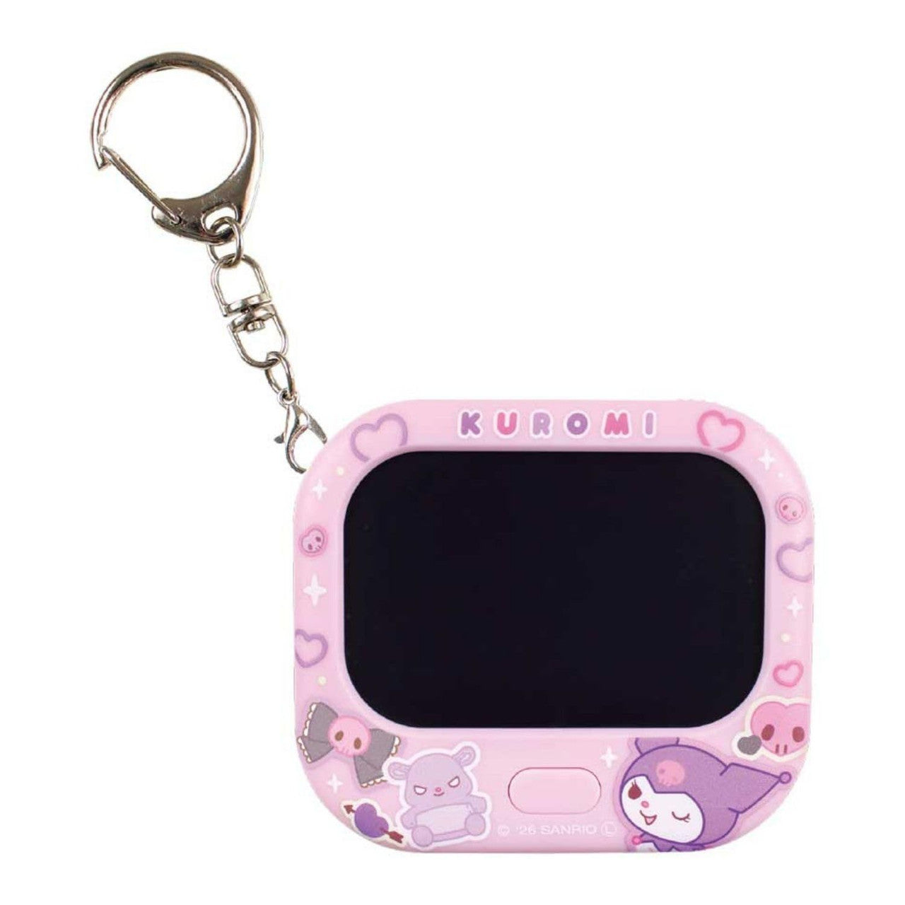 [KUROMI] "Sanrio" Mini Digital Memo Keychain – Rosey’s Kawaii Shop