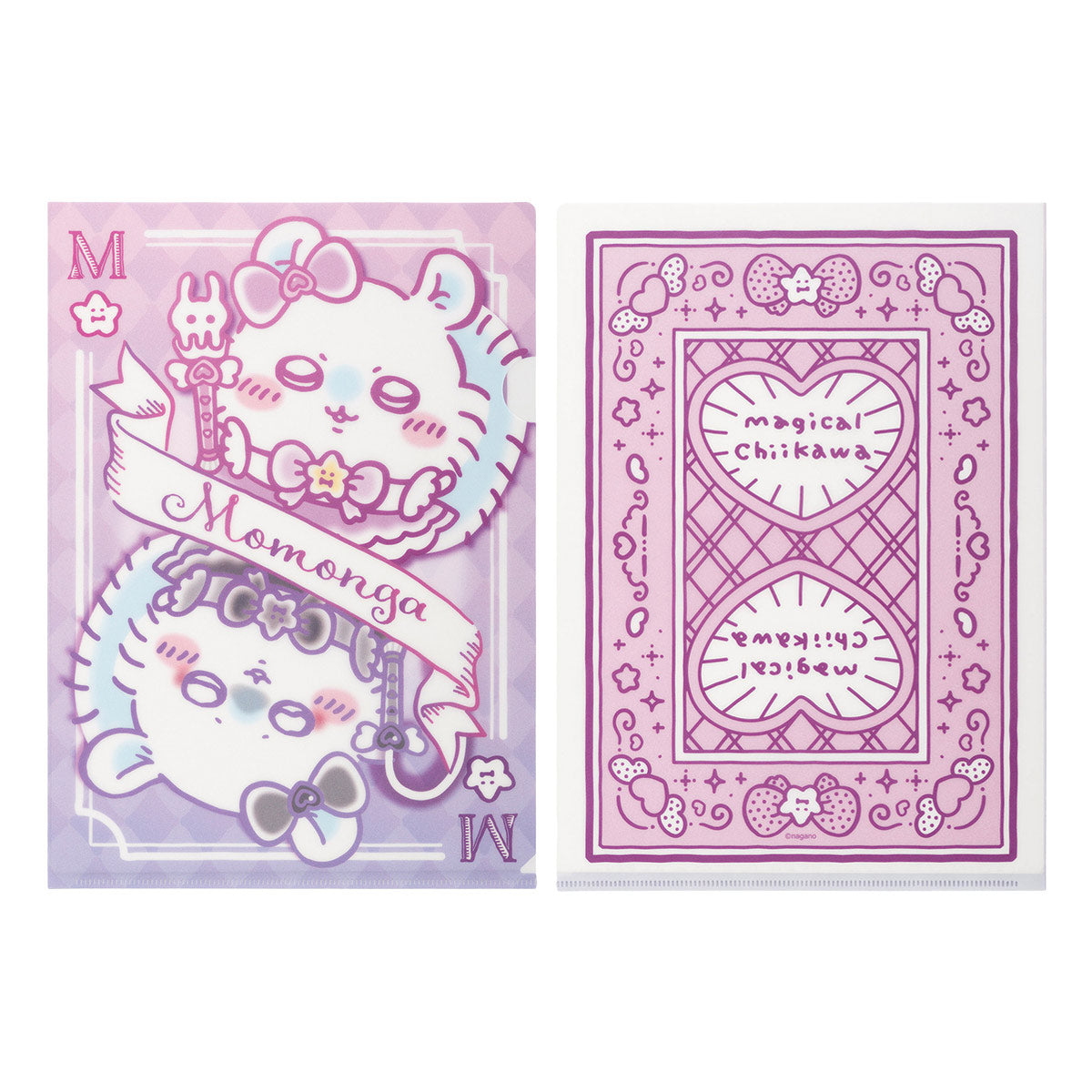 [MOMONGA] "Chiikawa Magical Chiikawa Card" Clear File – Rosey’s Kawaii Shop