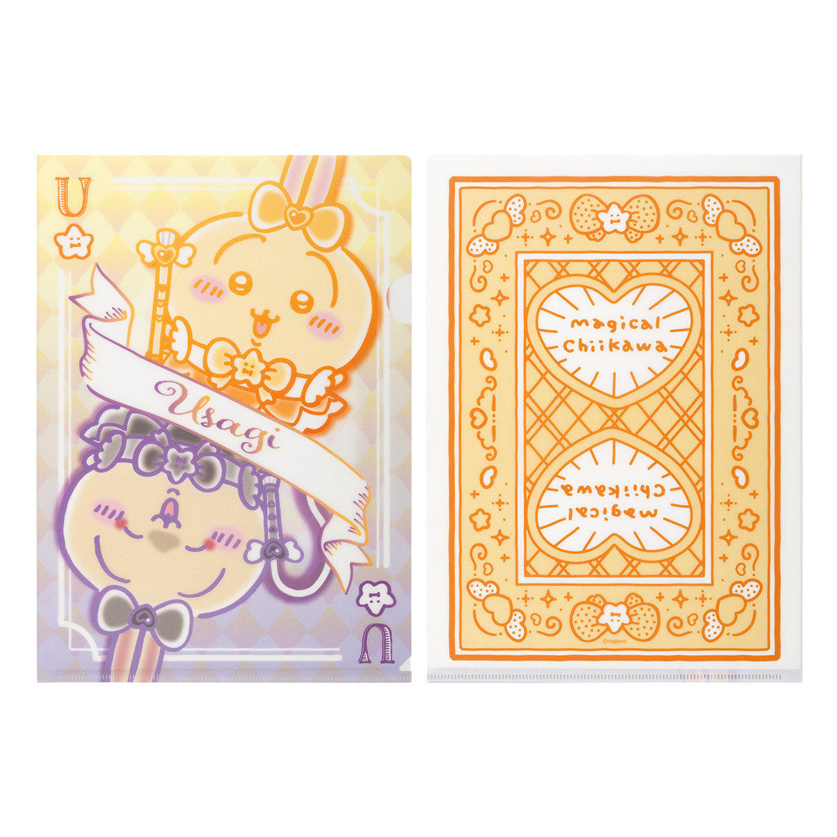 [USAGI] "Chiikawa Magical Chiikawa Card" Clear File – Rosey’s Kawaii Shop