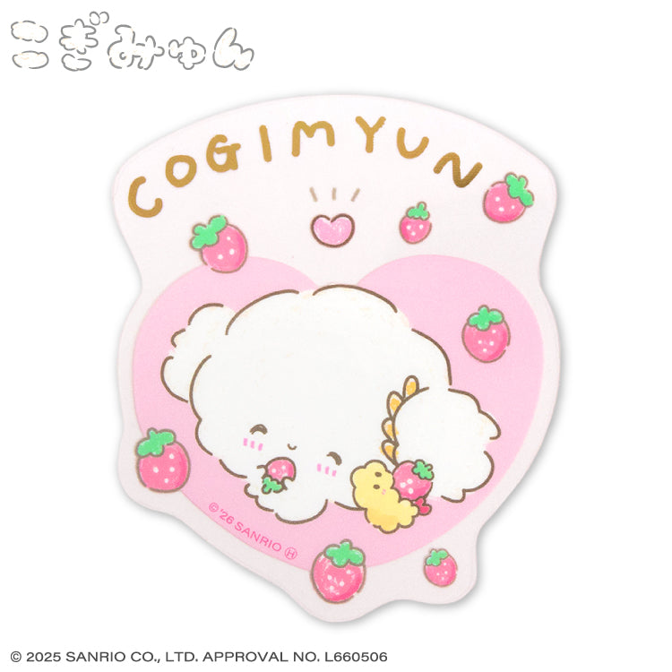 [STRAWBERRY] "Cogimyun x THANKYOUMART" Sticker – Rosey’s Kawaii Shop