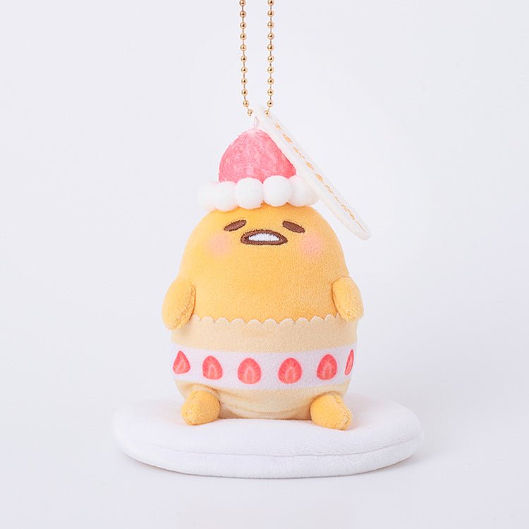 [SHORTCAKE] "Gudetama Pastry" Plush Keychain – Rosey’s Kawaii Shop