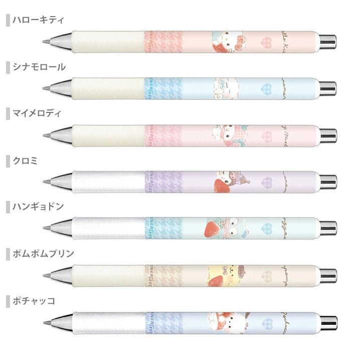 [STRAWBERRY] ENERGEL "Sanrio Fuwa Fuwa Latte" Ballpoint Pen – Rosey’s ...